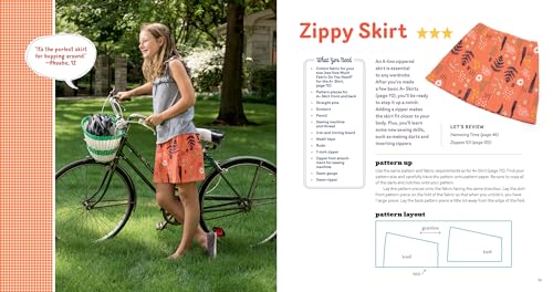 Sewing School ® Fashion Design: Make Your Own Wardrobe with Mix-and-Match Projects Including Tops, Skirts & Shorts