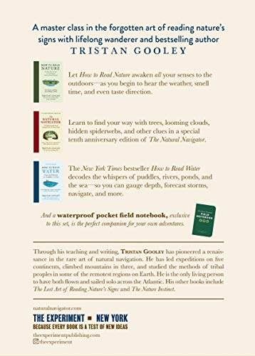 The Tristan Gooley Collection: How to Read Nature, How to Read Water, and The Natural Navigator (Natural Navigation)