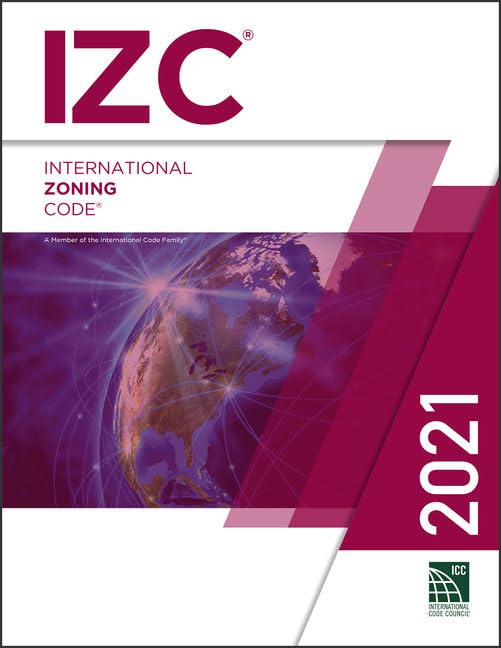 2021 International Zoning Code (International Code Council Series)