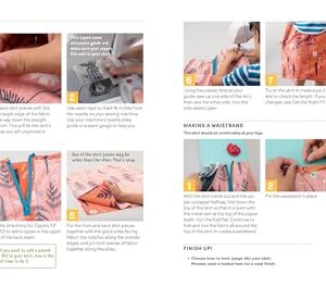 Sewing School ® Fashion Design: Make Your Own Wardrobe with Mix-and-Match Projects Including Tops, Skirts & Shorts