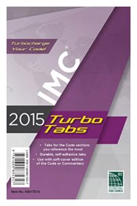 2015 international mechanical code turbo tabs for soft cover