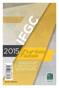 2015 international fuel gas code turbo tabs for soft cover