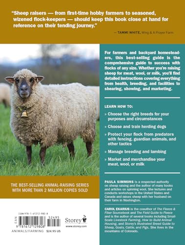 Storey's Guide to Raising Sheep, 5th Edition: Breeding, Care, Facilities