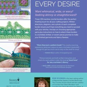 Every Which Way Crochet Borders: 139 Patterns for Customized Edgings