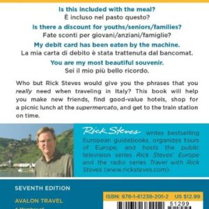 Rick Steves' Italian Phrase Book & Dictionary