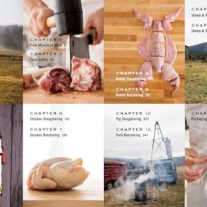 Butchering Poultry, Rabbit, Lamb, Goat, and Pork: The Comprehensive Photographic Guide to Humane Slaughtering and Butchering