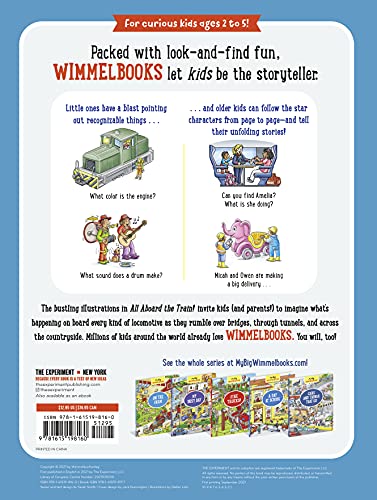 My Big Wimmelbook®―All Aboard the Train!: A Look-and-Find Book (Kids Tell the Story)