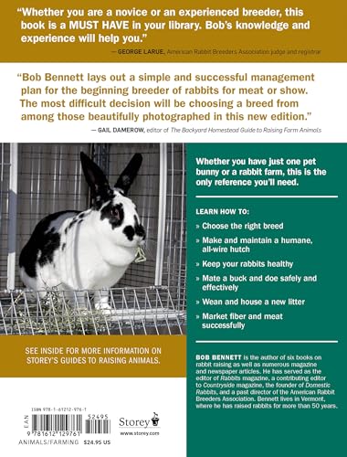 Storey's Guide to Raising Rabbits, 5th Edition: Breeds, Care, Housing