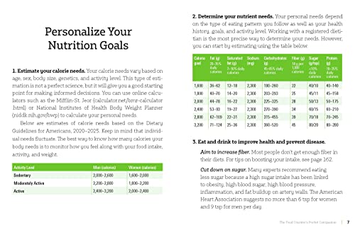 The Food Counter’s Pocket Companion, Fifth Edition: Calories, Carbohydrates, Protein, Fats, Fiber, Sugar, Sodium, Iron, Calcium, Potassium, and Vitamin D―with 30 Restaurant Chains