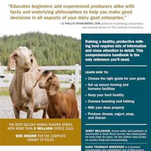 Storey's Guide to Raising Dairy Goats, 5th Edition: Breed Selection, Feeding, Fencing, Health Care, Dairying, Marketing