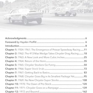 Mopar Factory Drag Cars: Dodge & Plymouth's Quarter-Mile Domination 1962-1972