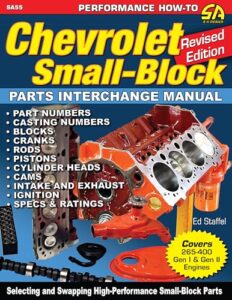 chevrolet small block parts interchange manual