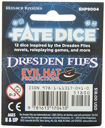 Evil Hat Productions Fate Core Dice: Winter Knight