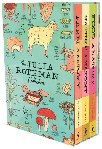 The Julia Rothman Collection: Farm Anatomy, Nature Anatomy, and Food Anatomy