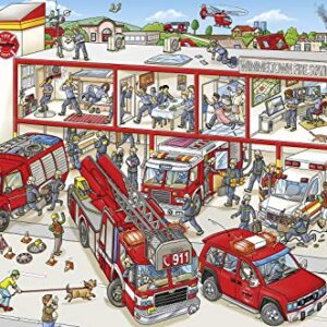 My Big Wimmelbook―Fire Trucks!