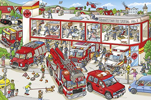 My Big Wimmelbook―Fire Trucks!