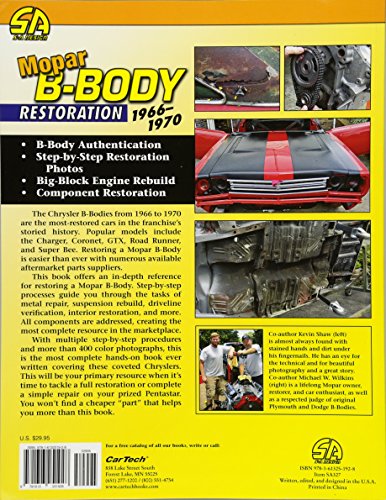 Mopar B-Body Restoration: 1966-1970