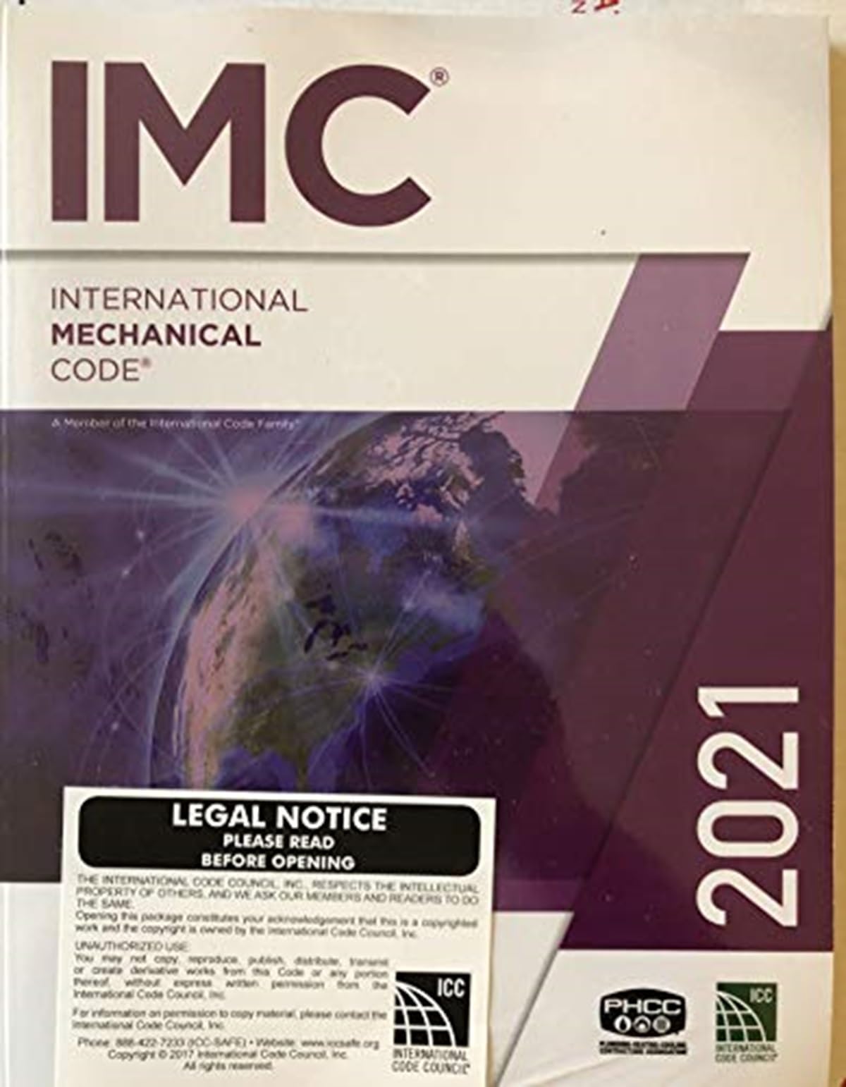 2021 International Mechanical Code (International Code Council Series)