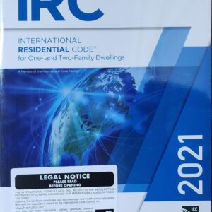 2021 International Residential Code (International Code Council Series)