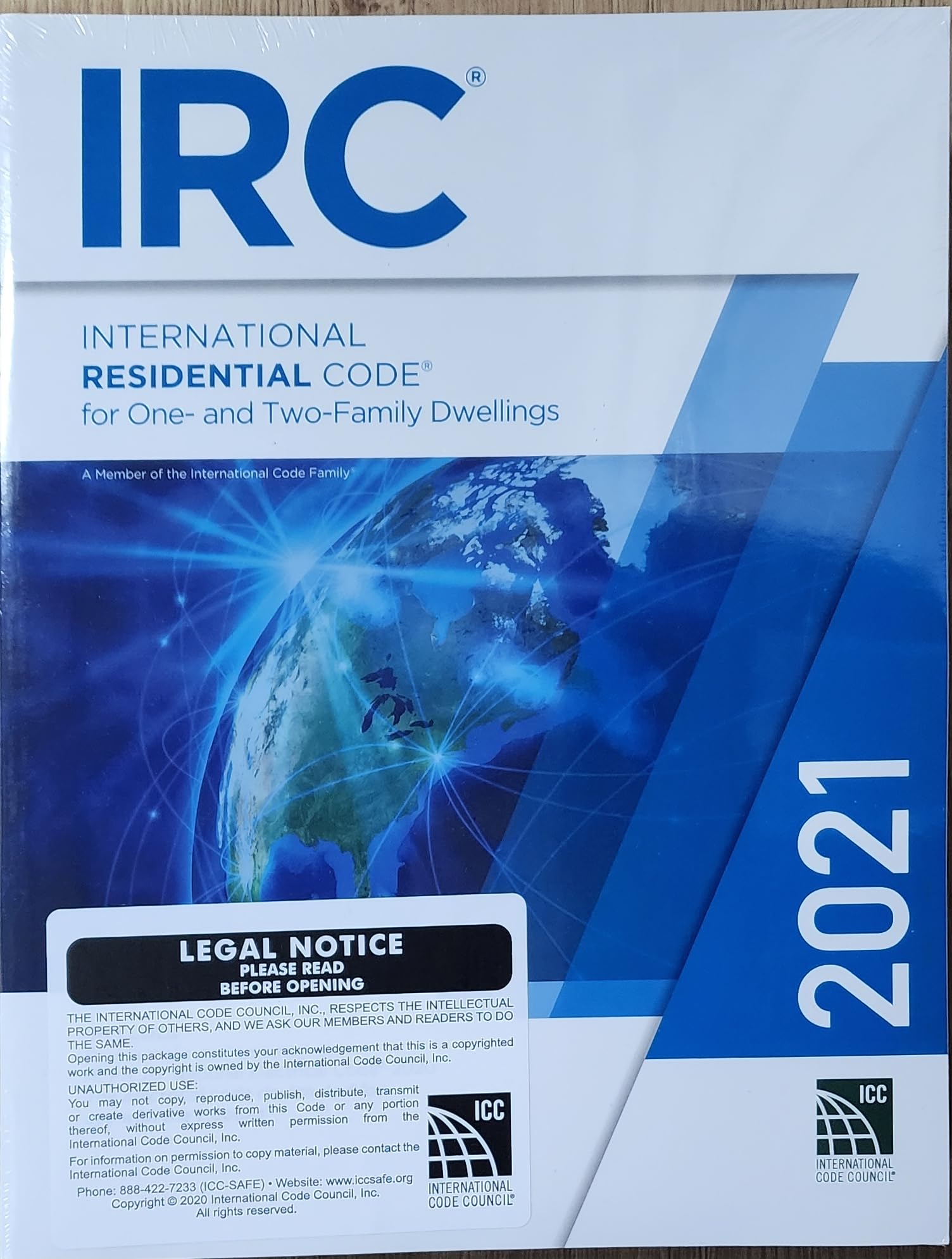 2021 International Residential Code (International Code Council Series)