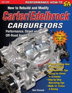 how to rebuild and modify carter/edelbrock carburetors