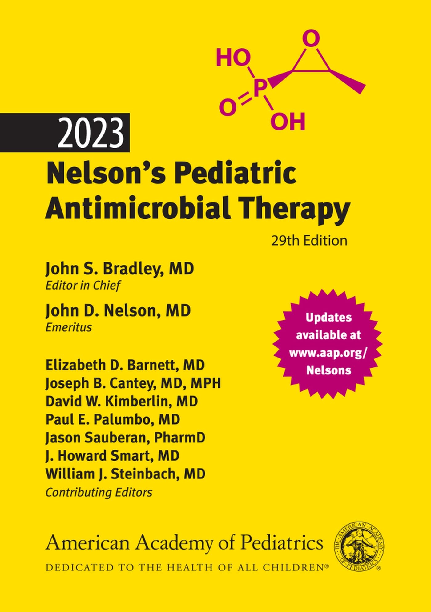 2023 Nelson’s Pediatric Antimicrobial Therapy