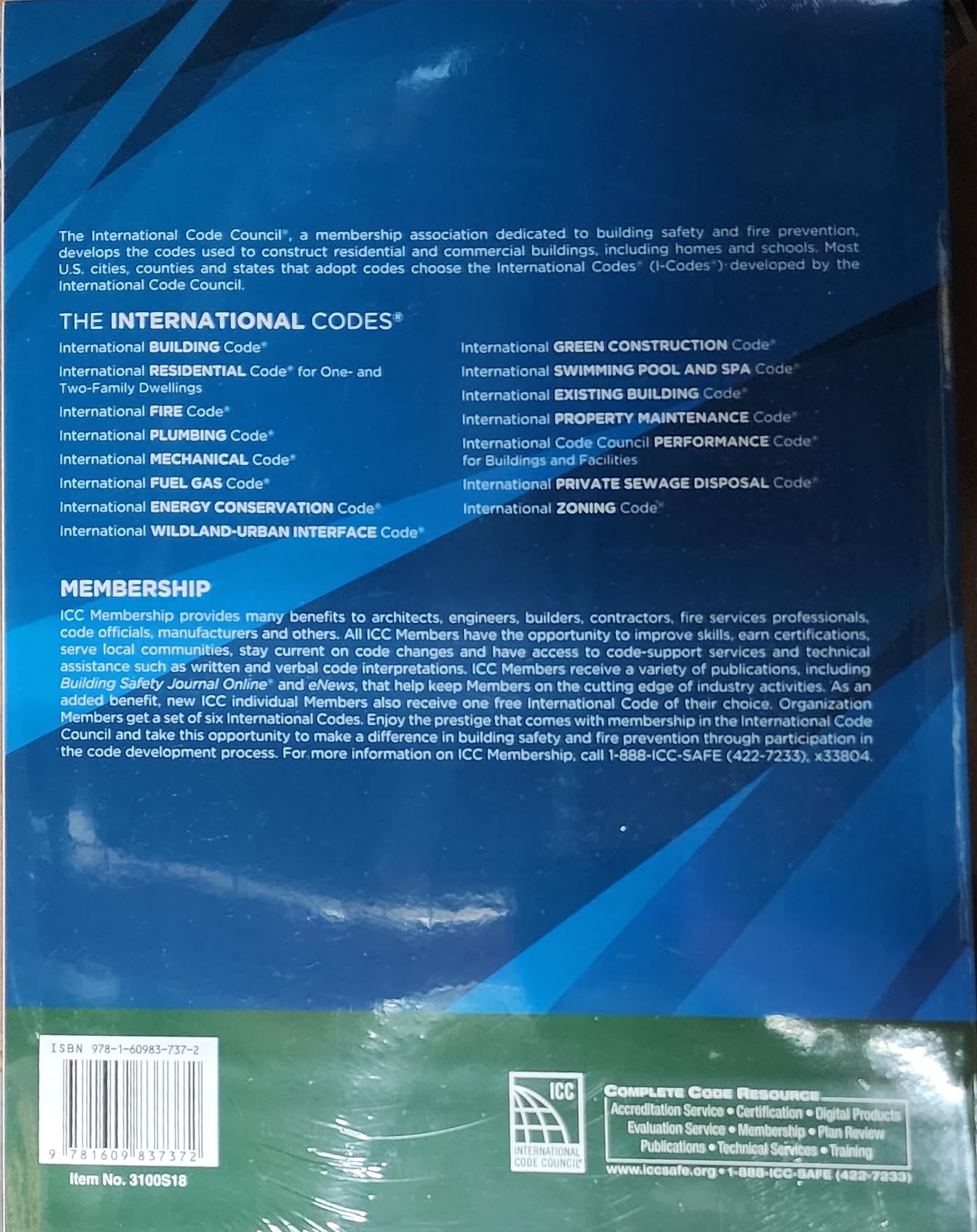 2018 International Residential Code for One- and Two-Family Dwellings (International Code Council Series)