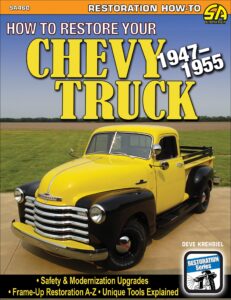 how to restore your chevy truck: 1947-1955