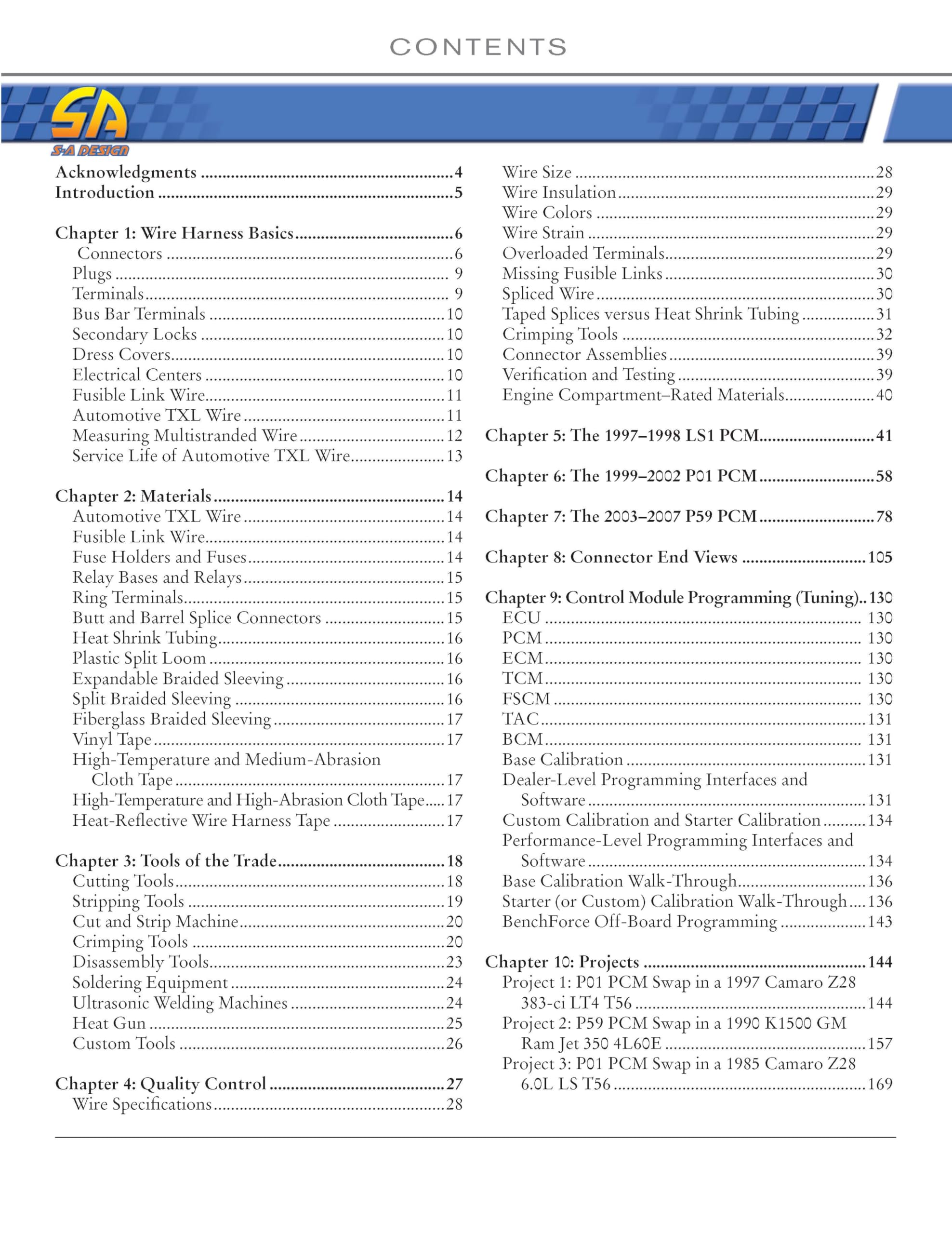 LS Gen III Engine Wiring Systems: 97-07 (Performance How-to, SA516)