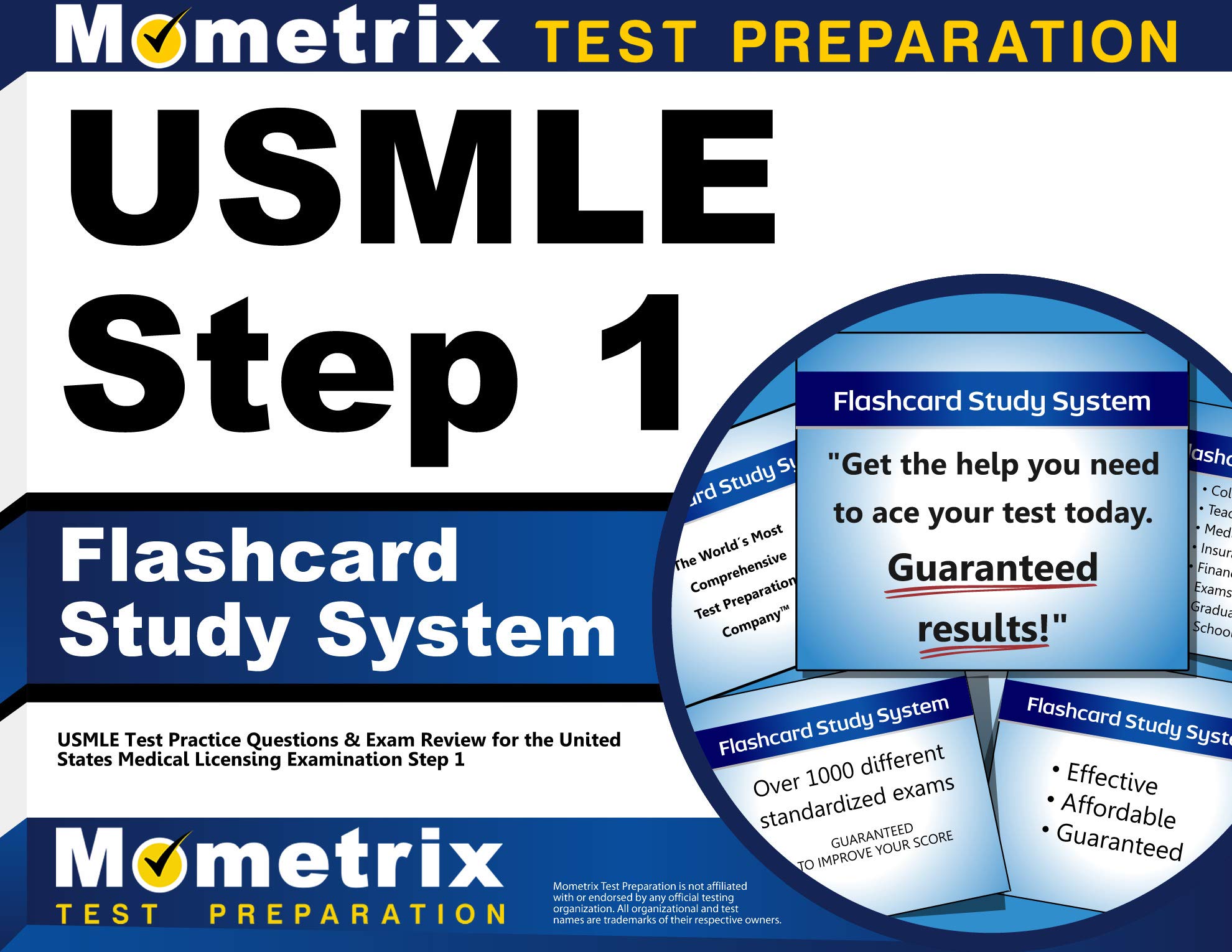 USMLE Step 1 Flashcard Study System: USMLE Test Practice Questions & Exam Review for the United States Medical Licensing Examination Step 1