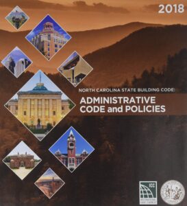 north carolina state building code: administrative code and policies 2018