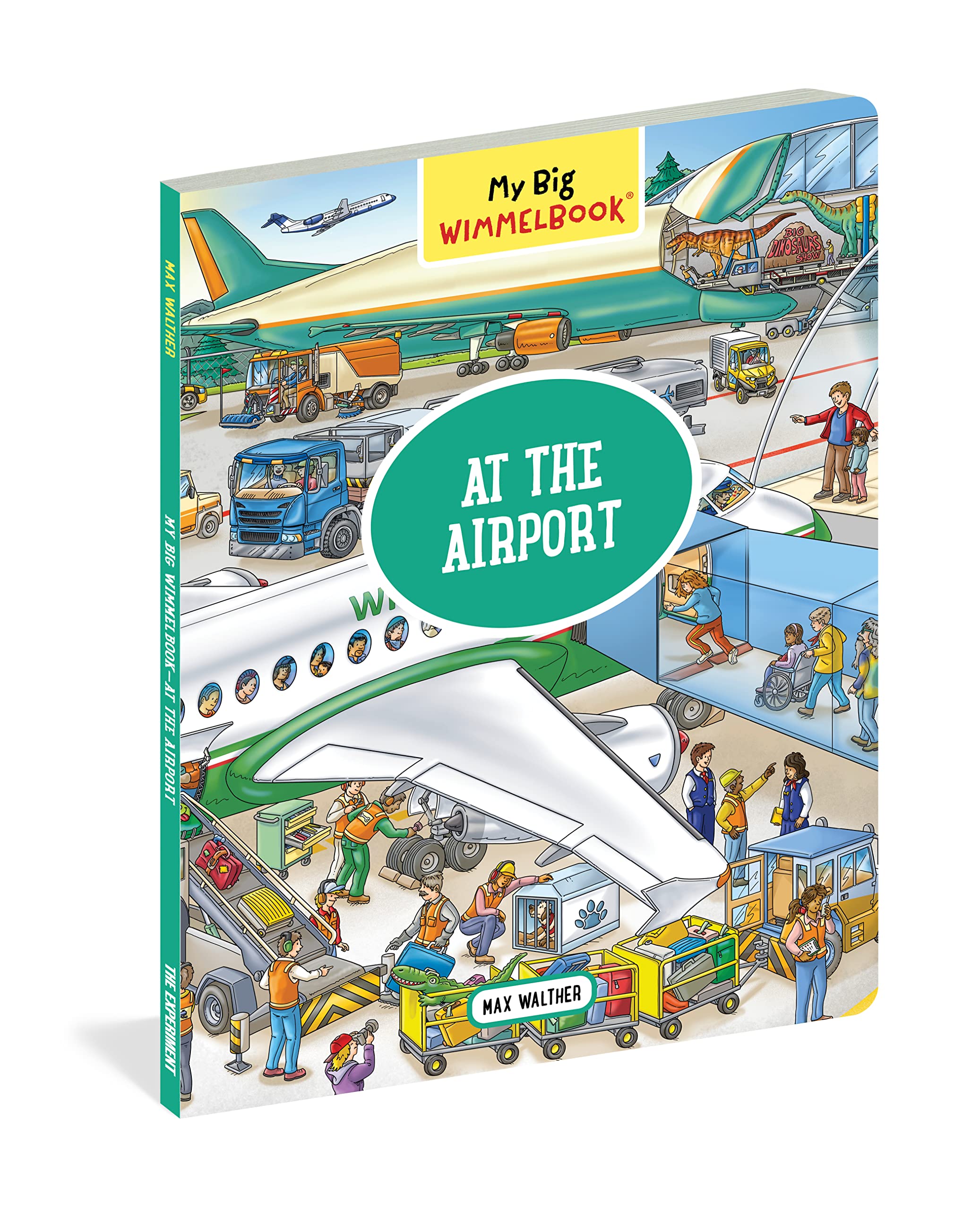 My Big Wimmelbook®―At the Airport: A Look-and-Find Book (Kids Tell the Story) (My Big Wimmelbooks)