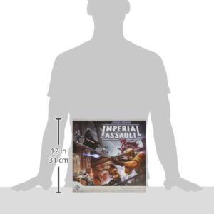 Star Wars Imperial Assault Core Set - Epic Sci-Fi Miniatures Strategy Game of Rebel Resistance vs. Imperial Forces, Ages 14+, 1-5 Players, 1-2 Hour Playtime, Made by Fantasy Flight Games