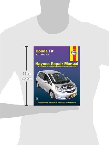 Honda Fit 2007 thru 2013 Haynes Repair Manual