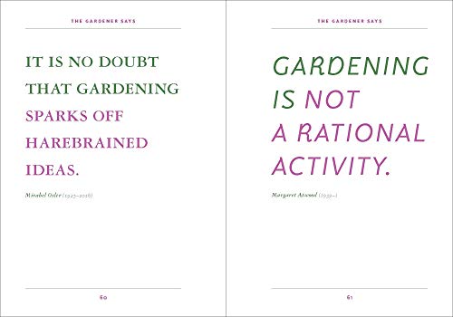 The Gardener Says: Quotes, Quips, and Words of Wisdom