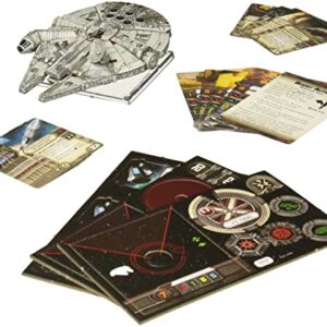 Star Wars X-Wing 1st Edition Miniatures Game Millenium Falcon EXPANSION | Strategy Game for Adults and Teens | Ages 14+ | 2 Players | Average Playtime 45 Minutes | Made by Atomic Mass Games