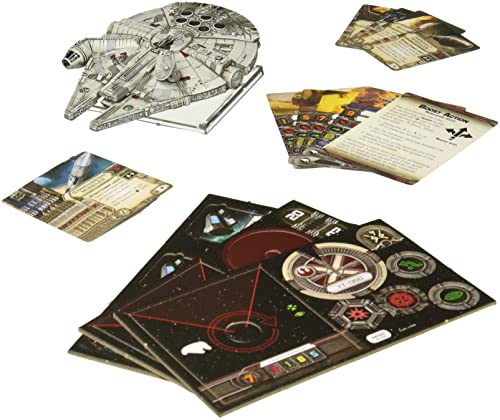 Star Wars X-Wing 1st Edition Miniatures Game Millenium Falcon EXPANSION | Strategy Game for Adults and Teens | Ages 14+ | 2 Players | Average Playtime 45 Minutes | Made by Atomic Mass Games