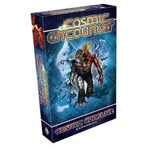 cosmic conflict board game expansion - classic strategy game of intergalactic conquest for kids and adults, ages 14+, 3-6 players, 1-2 hour playtime, made by fantasy flight games