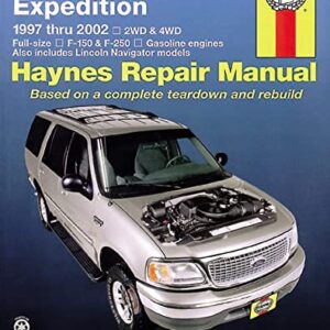 Haynes Ford Pick-ups & Expedition Lincoln Navigator Automotive Repair Manual: F-150 1997 Through 2003, Ford Expedition 1997 Through 2014, Ford F-250 ... 1998 Through 201 (Haynes Repair Manual)