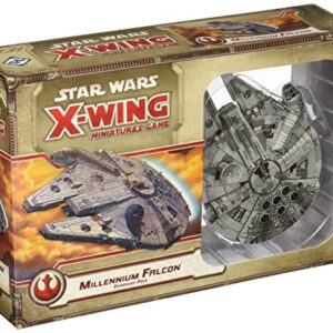 Star Wars X-Wing 1st Edition Miniatures Game Millenium Falcon EXPANSION | Strategy Game for Adults and Teens | Ages 14+ | 2 Players | Average Playtime 45 Minutes | Made by Atomic Mass Games