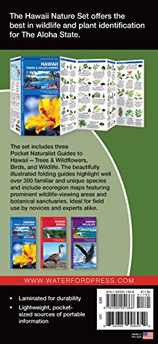 Hawaii Nature Set: Field Guides to Wildlife, Birds, Trees & Wildflowers of Hawaii