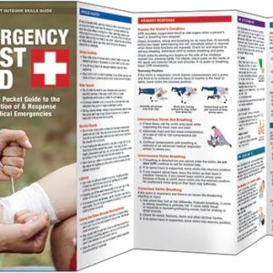 Emergency First Aid: A Folding Pocket Guide to the Recognition of & Response to Medical Emergencies (Outdoor Recreation and Survival)