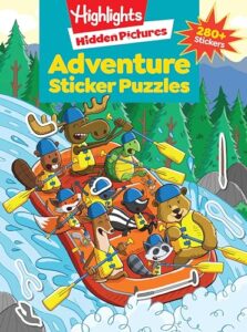 adventure sticker puzzles (highlights™ sticker hidden pictures®)