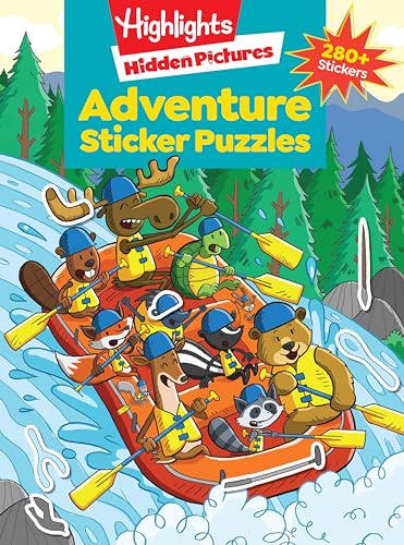 Adventure Sticker Puzzles (Highlights™ Sticker Hidden Pictures®)