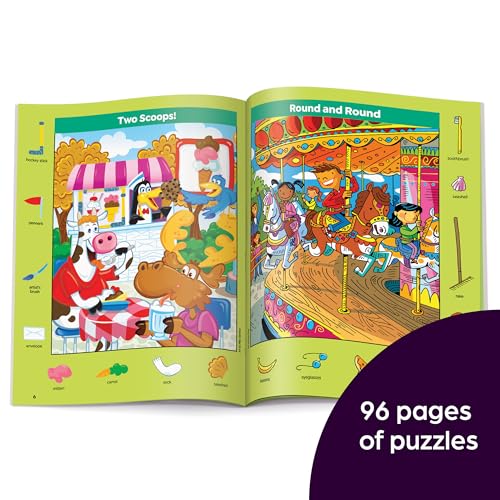 Playtime Sticker Puzzles (Highlights™ Sticker Hidden Pictures®)