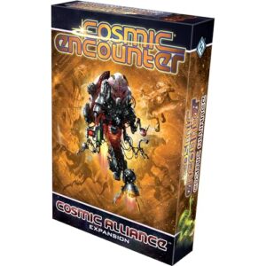 cosmic alliance board game expansion - classic strategy game of intergalactic conquest for kids and adults, ages 14+, 3-5 players, 1-2 hour playtime, made by fantasy flight games