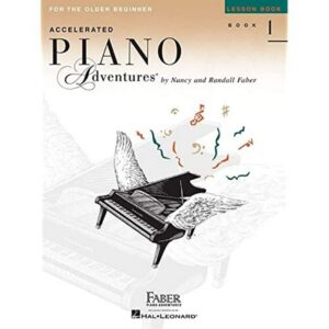 accelerated piano adventures for the older beginner - lesson book 1, international edition