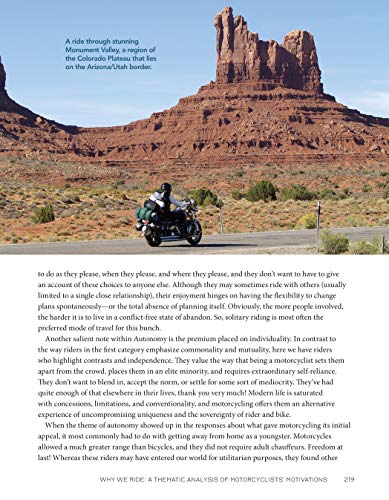 Why We Ride: A Psychologist Explains the Motorcyclist's Mind and the Love Affair Between Rider, Bike, and Road (CompanionHouse Books) In-Depth Explanation, Sports Psychology, and the State of Flow