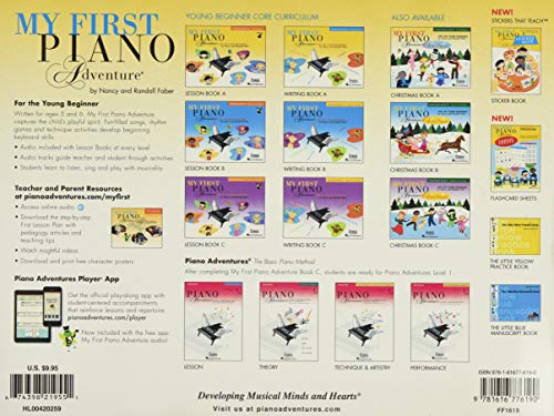 My First Piano Adventure Lesson Book A with Online Audio