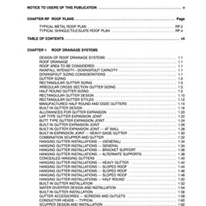 Architectural Sheet Metal Manual